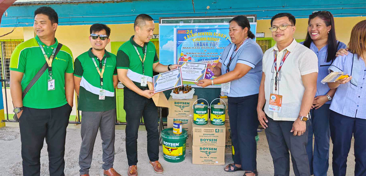 Brigada Eskwela 2024 - Mactanbank: A Rural Bank | Official Website